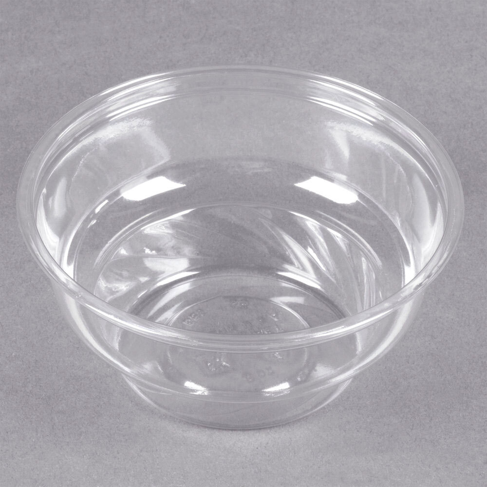 Fabri-Kal Plastic Sundae Cups - 5 oz., 1000/Case