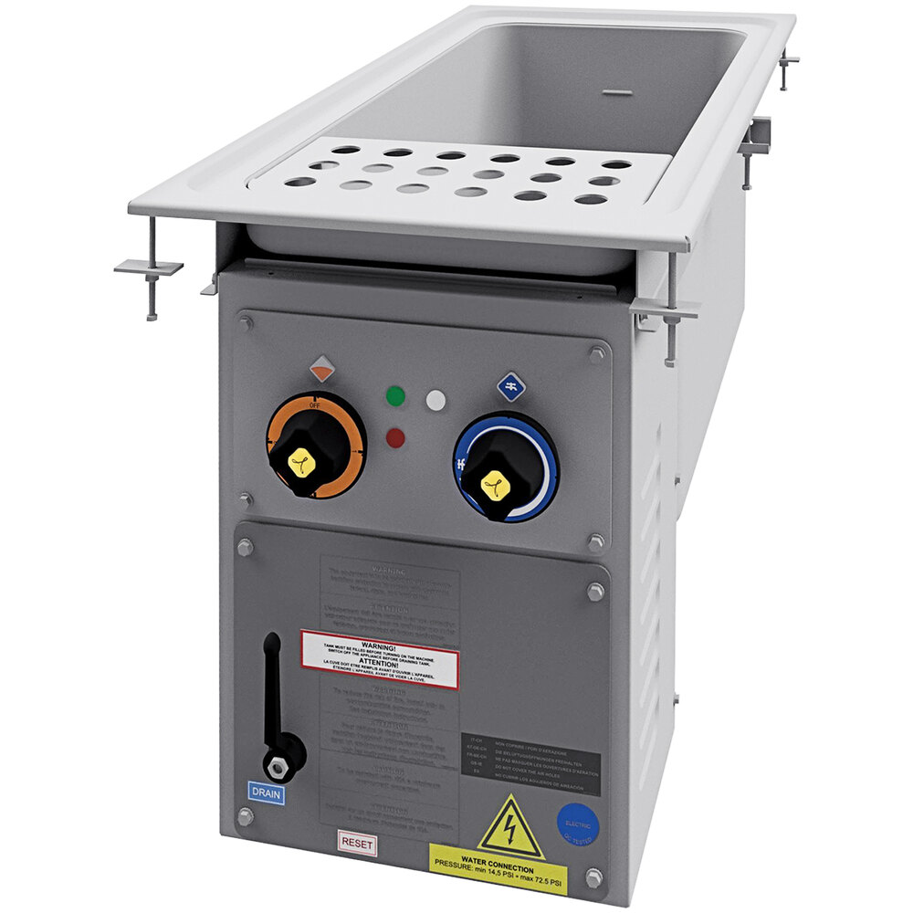 Arcobaleno AED33 Mia 11 Gallon Electric Countertop Drop-In Pasta Cooker ...