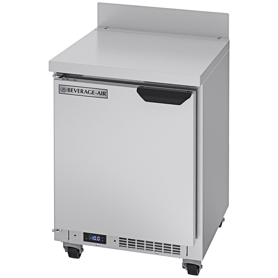 Beverage-Air WTF20HC-24-23 20" Low Profile Worktop Freezer with Left ...