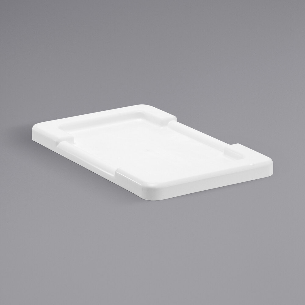 Quantum LID1711WT White Lid for TUB1711-8 and TUB1711-12 Cross Stack Tubs