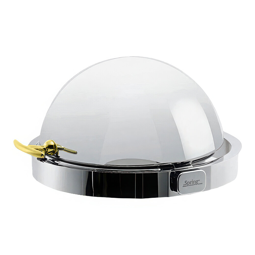 Spring USA Rondo 8 Qt. Built-In Round Chafer with Electric Heating and ...