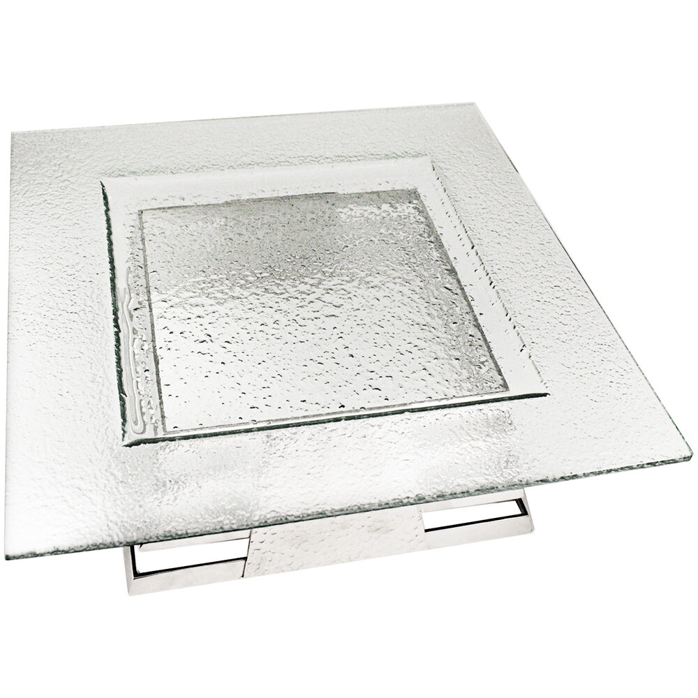 Spring USA Xcessories 13 13/16" x 13 13/16" 3-Piece Square Tempered ...
