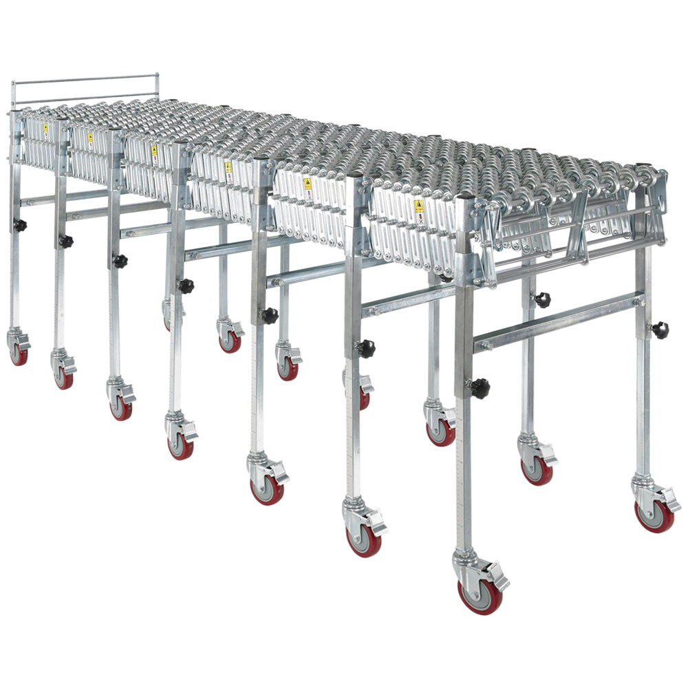 Vestil Aluminum / Steel Expandable Conveyor Skate EXCNV-S-24-24 - 200 ...