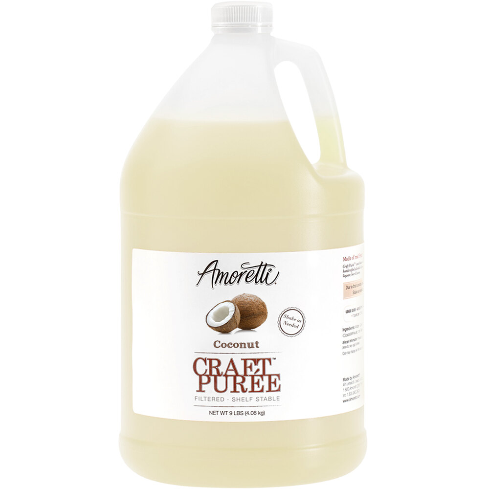 Amoretti Coconut Craft Puree 1 Gallon