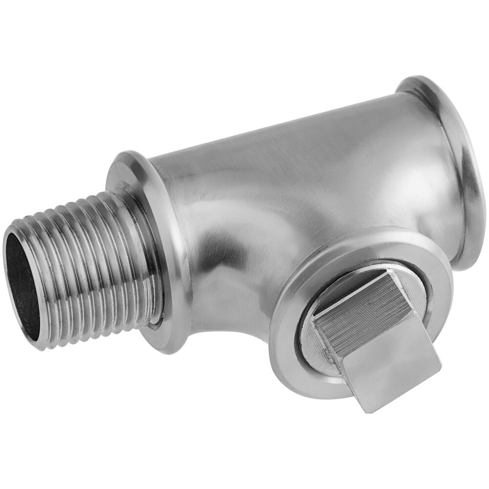 Eversteel by T&S S-TEE-RGD Stainless Steel Rigid Tee Assembly