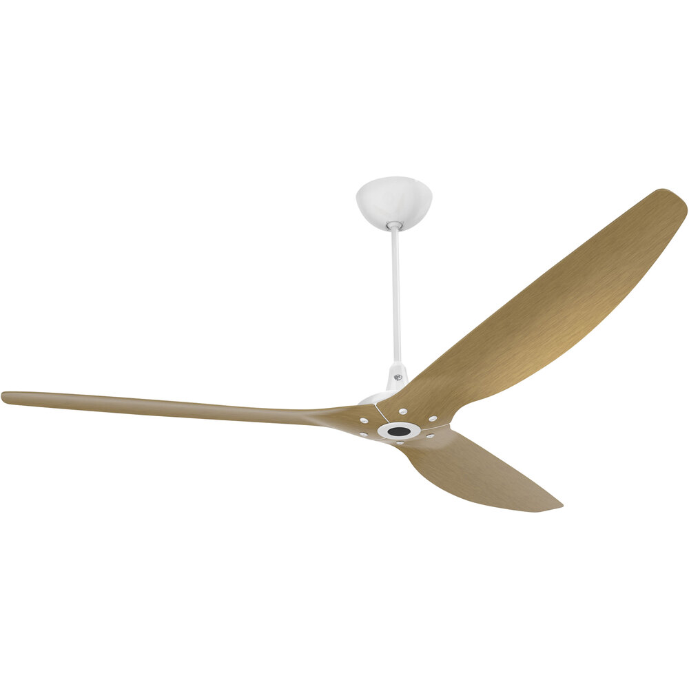 Haiku 84" Caramel/White Aluminum Ceiling Fan - Big Ass Fans