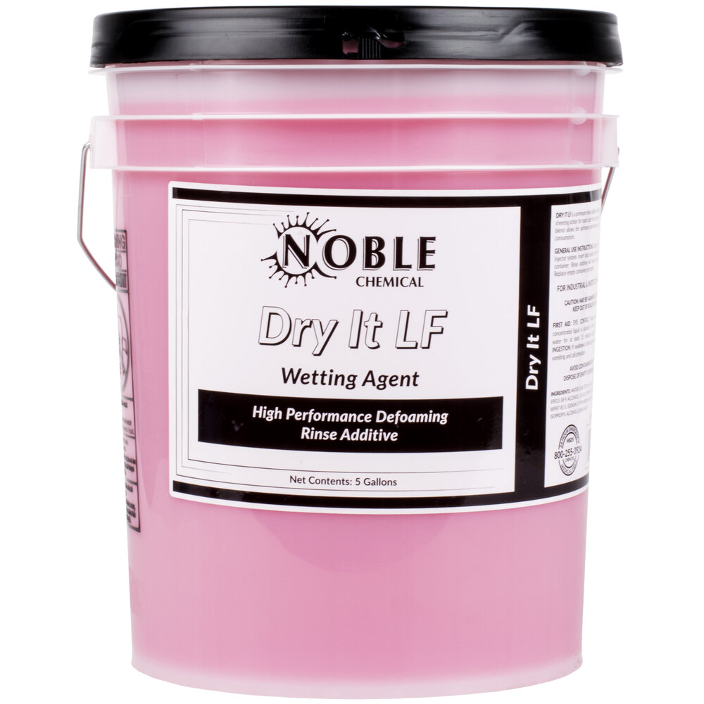 Noble Chemical 5 gallon / 640 oz. Dry It LF Concentrated Low Foaming ...