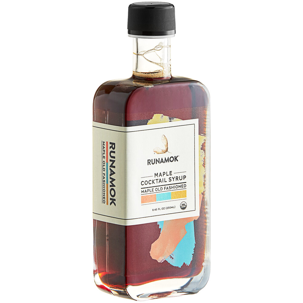 Runamok Maple Old Fashioned Cocktail Syrup 8.45 fl. oz.