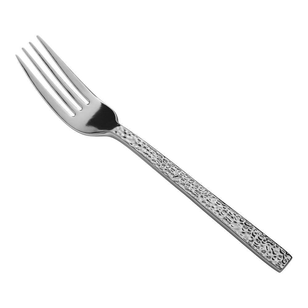 Oneida Chef's Table Hammered by 1880 Hospitality B327FDNF 7 7/8" 18/0 ...