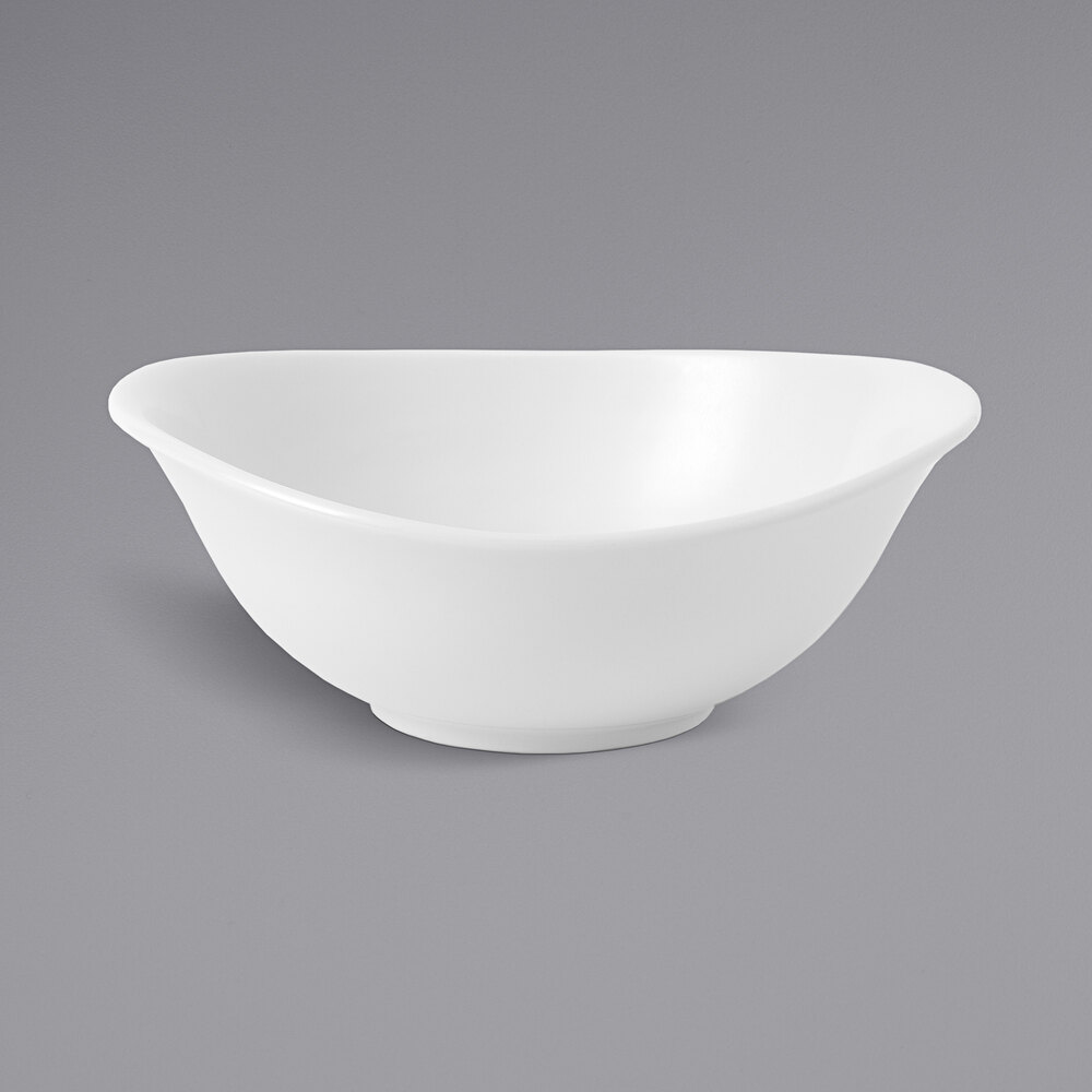 Dudson Organic White 16.5 oz. Deep Coupe China Bowl by Arc Cardinal - 6 ...