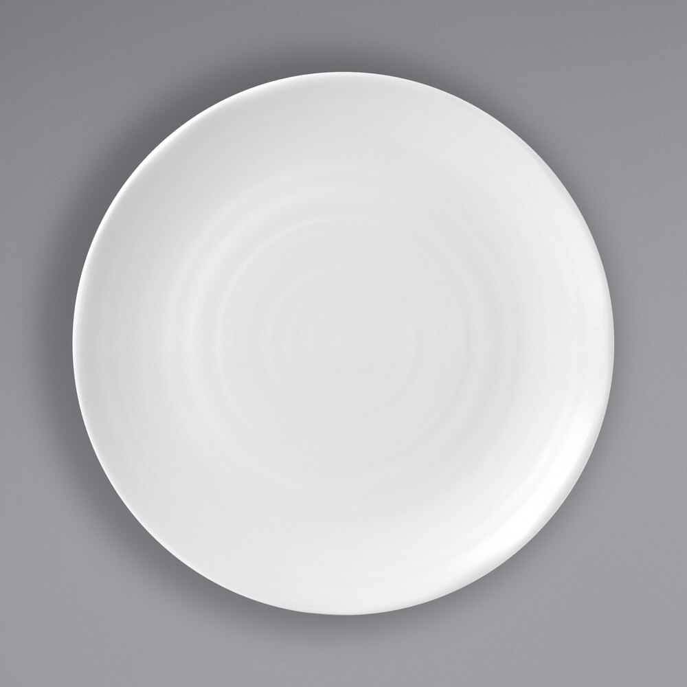 Dudson Organic White 9" Coupe China Plate by Arc Cardinal - 12/Case