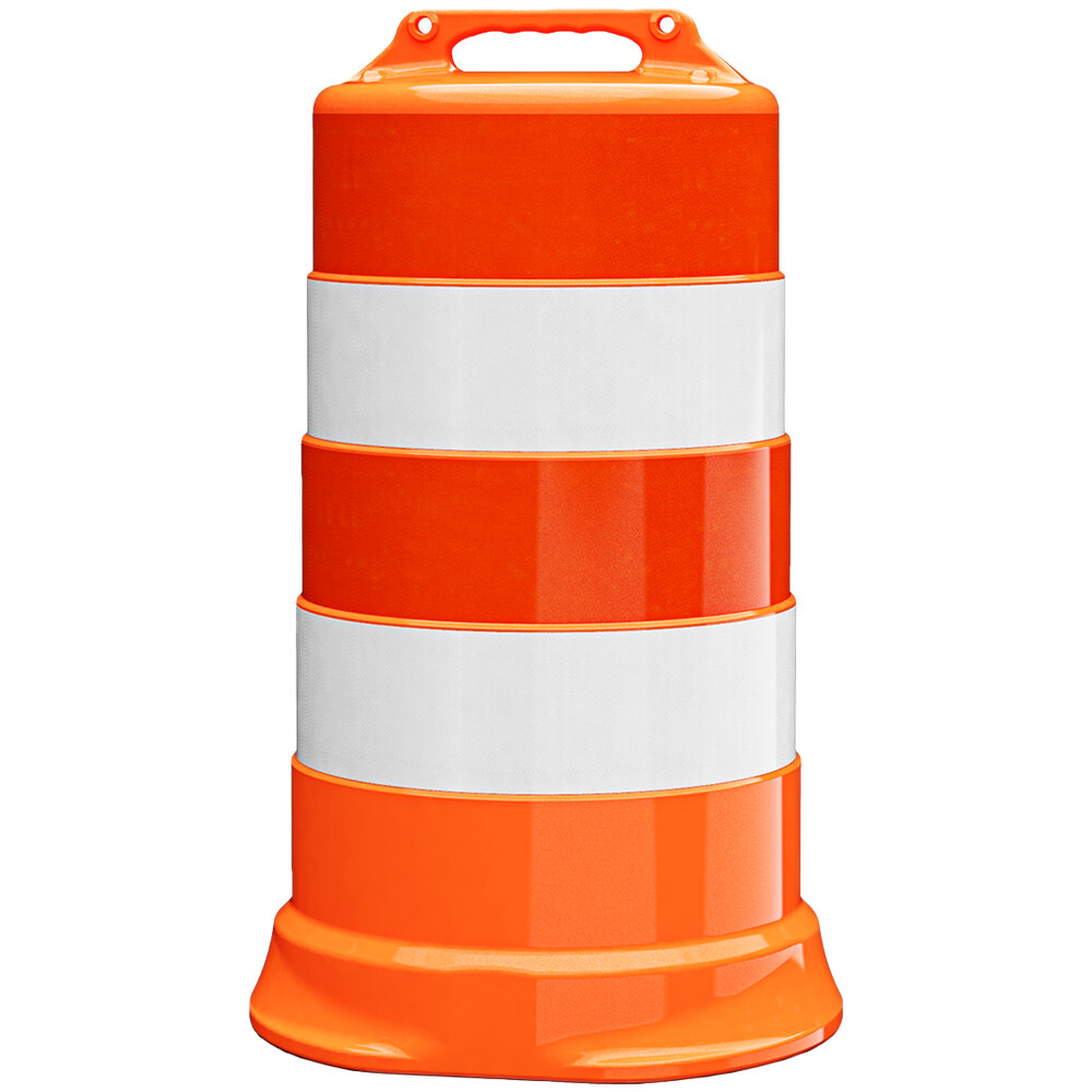 Plasticade® Commander 23 1/2" x 39" Orange Low-Density Polyethylene ...