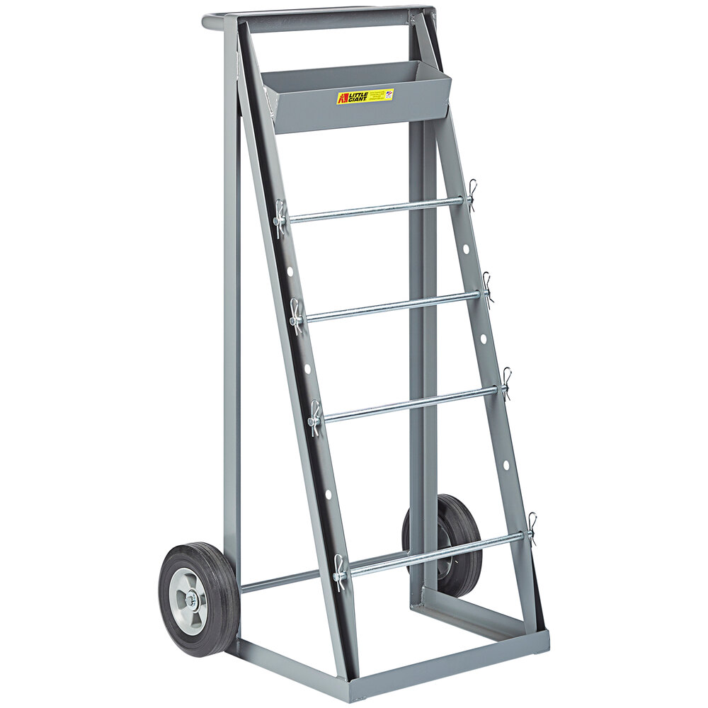 Little Giant 25" x 19 1/2" x 45" Wire Reel Caddy with Open Back and ...