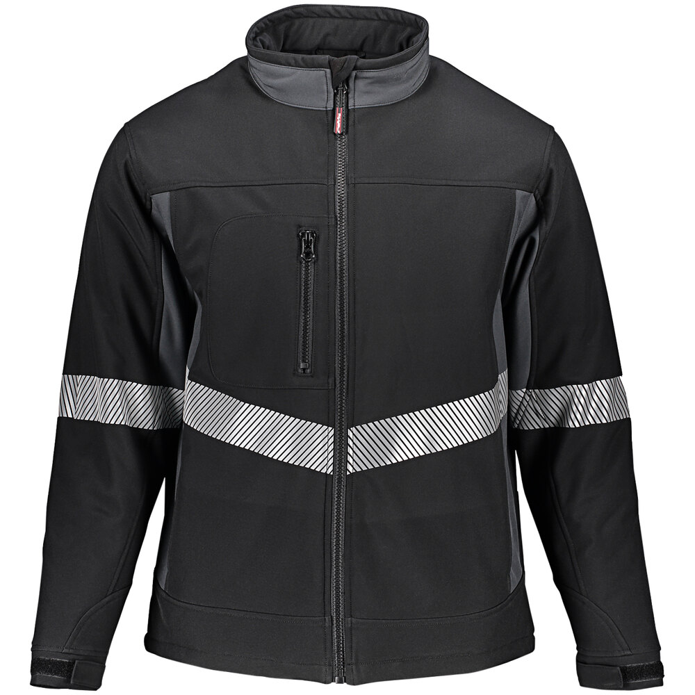 RefrigiWear Two-Tone Black / Charcoal Enhanced Visibility Insulated ...