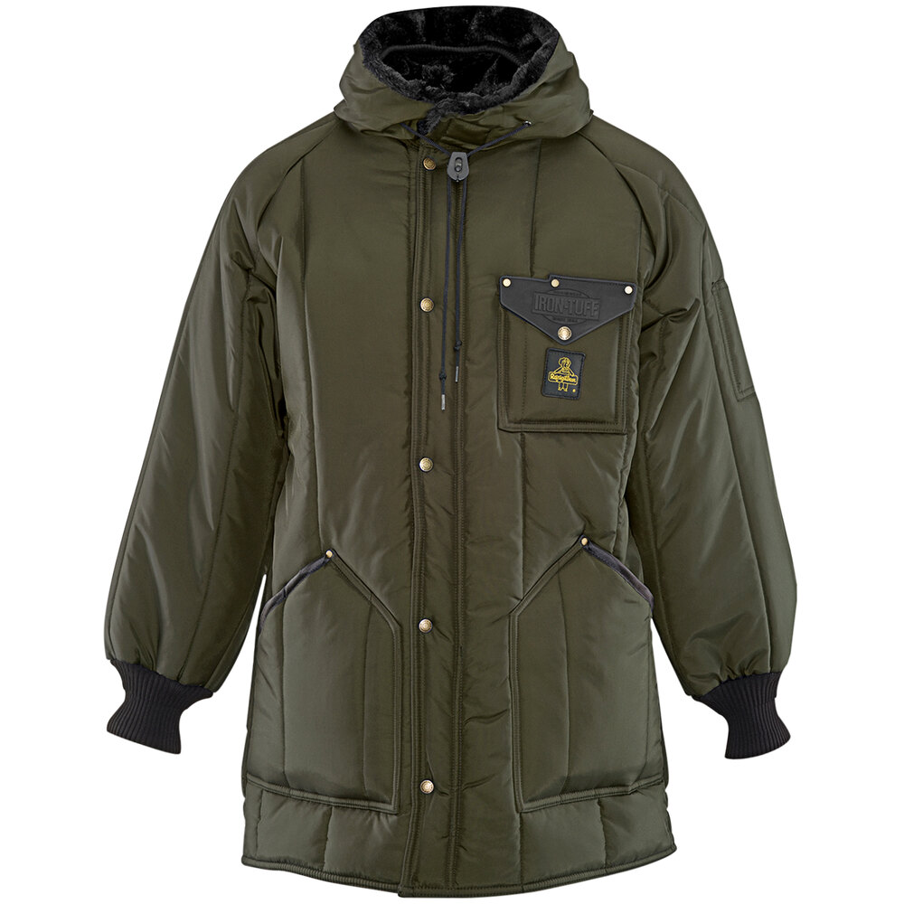 RefrigiWear Iron-Tuff Ice Parka Sage Jacket 0360RSAGMED - Medium