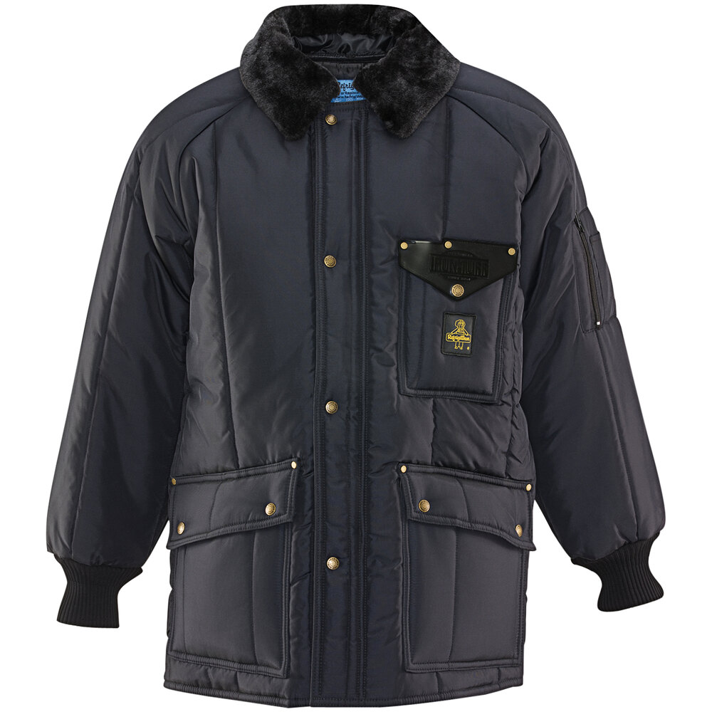 RefrigiWear Iron-Tuff Siberian Navy Jacket 0358RNAV4XL - 4XL