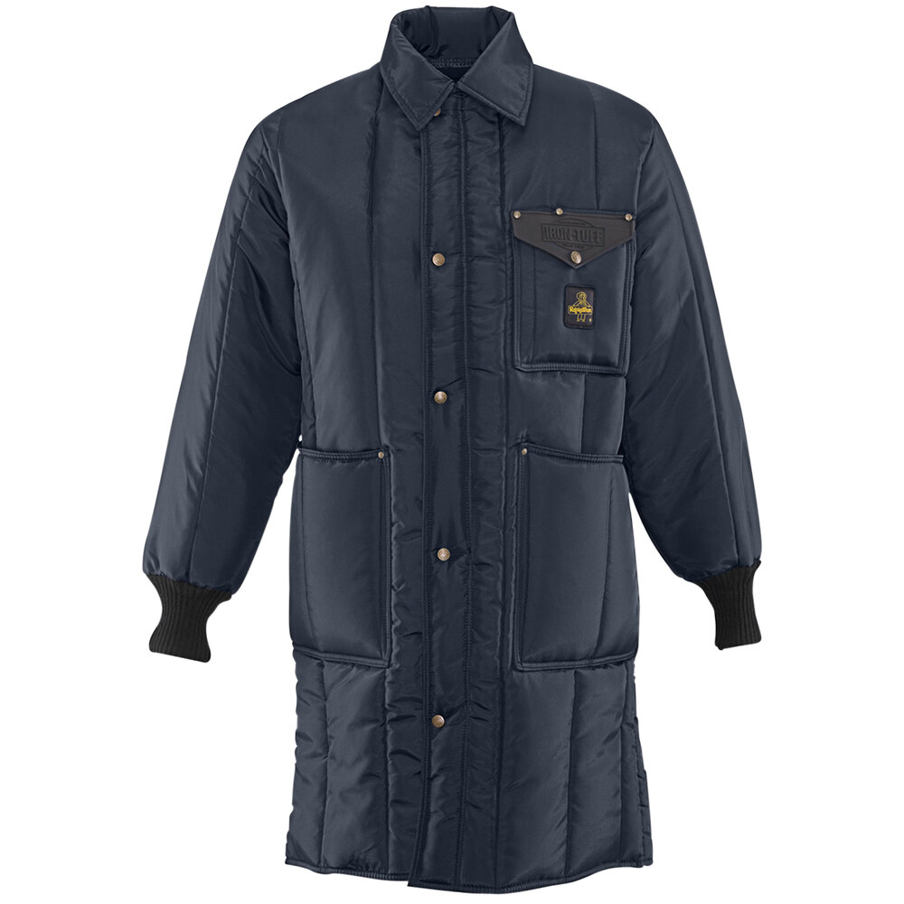 RefrigiWear Iron-Tuff Inspector Navy Jacket 0341RNAV3XL - 3XL