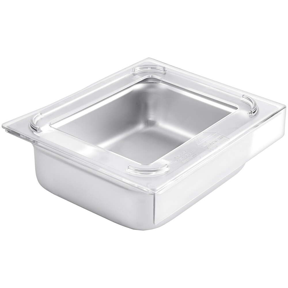 Pan Stackers Clear Stacker for 1/2 Size Stainless Steel Hotel Pans