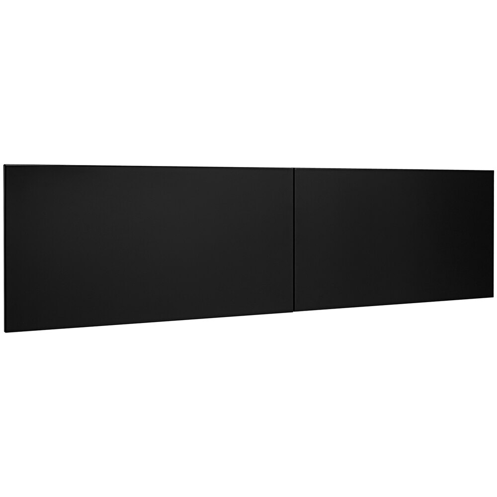 Hirsh 60" Black Stack-On Door Kit for Modular Desk