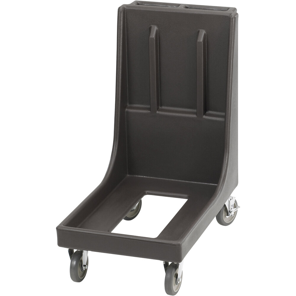 Cambro Camdolly Charcoal Gray Dolly with Handle for Cambro Camcarrier ...
