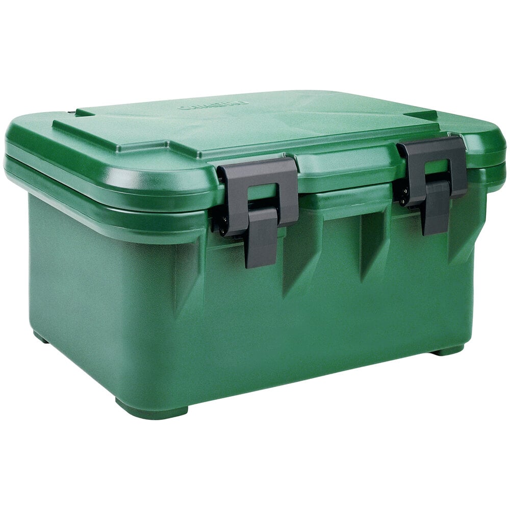 Cambro UPCS180403 Camcarrier® S-Series® Army Green Top Loading 8" Deep ...