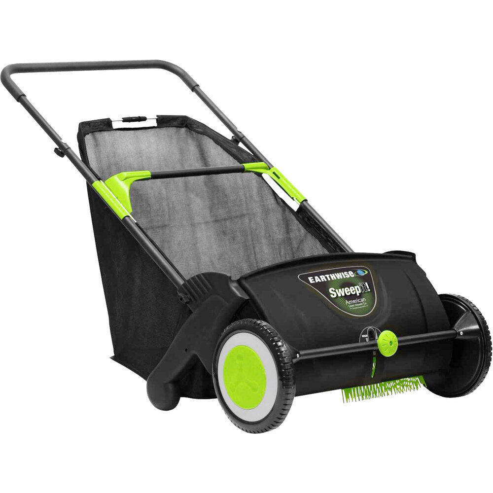 Earthwise Sweep It! 21" Manual Push Lawn Sweeper LSW70021