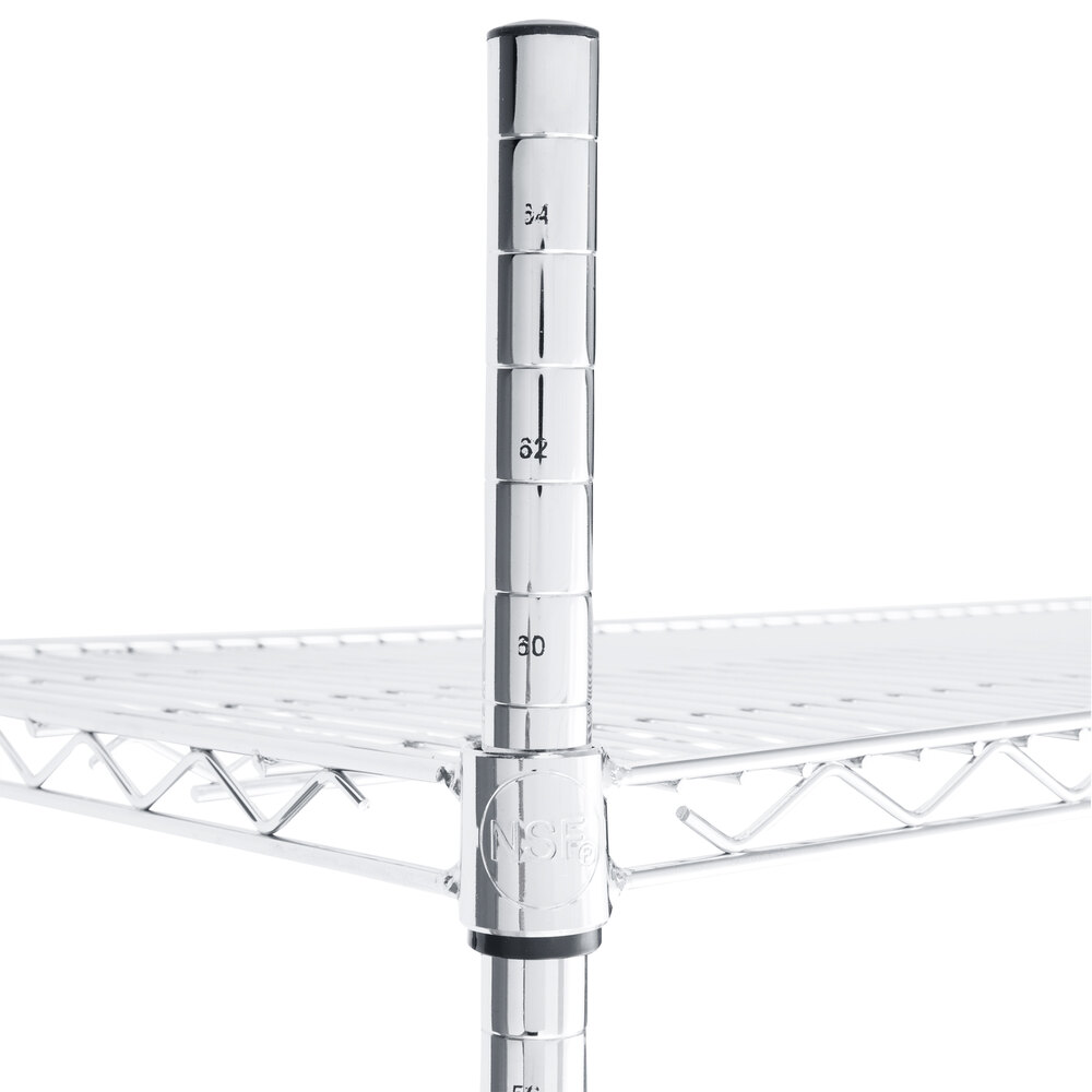 Regency 64" NSF Chrome Post