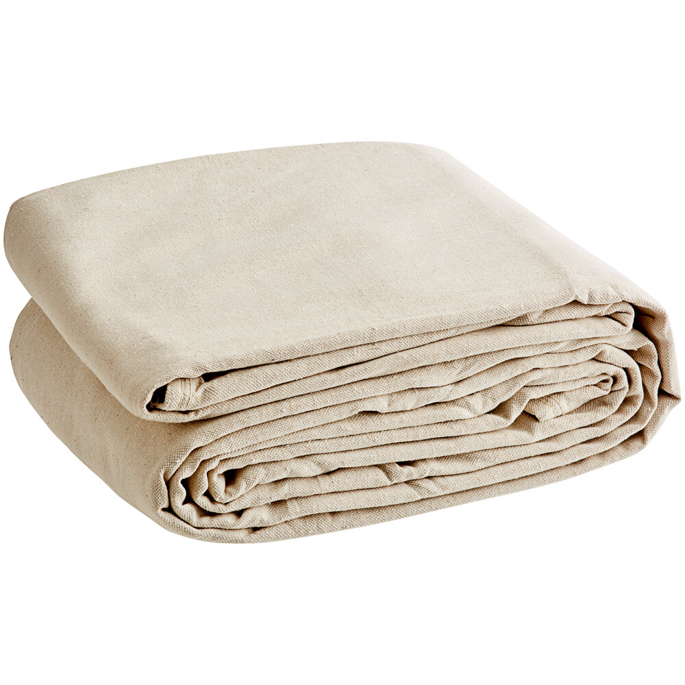 Hospeco 12' x 15' Beige Medium Weight Canvas Drop Cloth