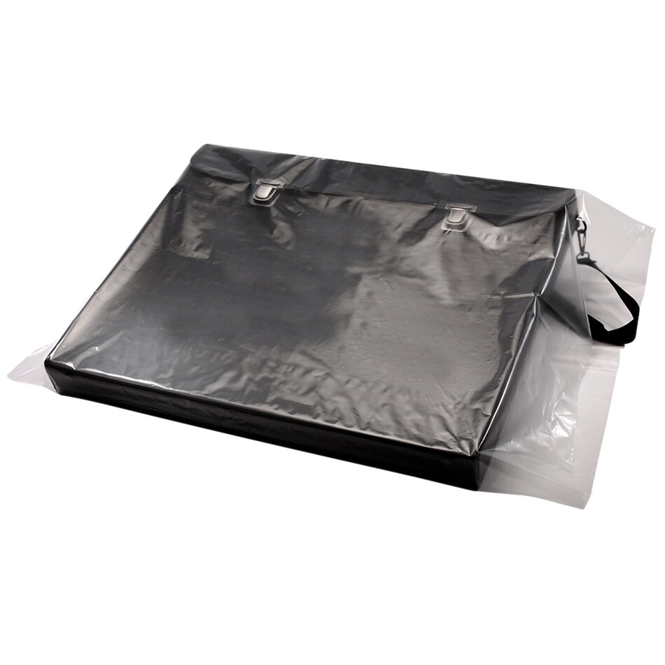Lavex 48" x 48" 2 Mil Clear Flat Polyethylene Bag - 100/Case