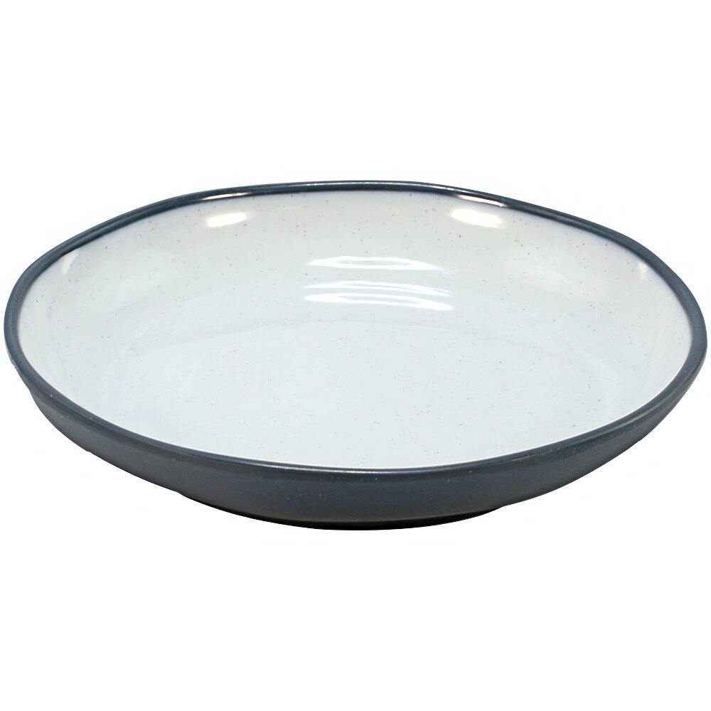 Dalebrook Marl from Global Tableware Collective 11" Steel Blue Melamine ...