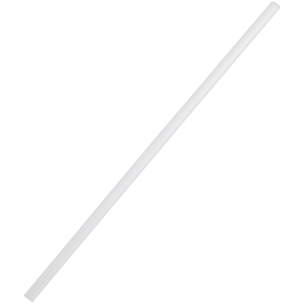 OMAO 5 3/4" Unwrapped PHA Cocktail Straw - 16,000/Case