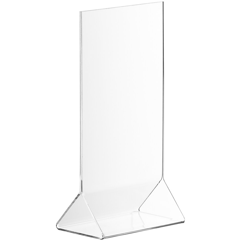 Choice 4" x 6" Acrylic Tabletop Displayette