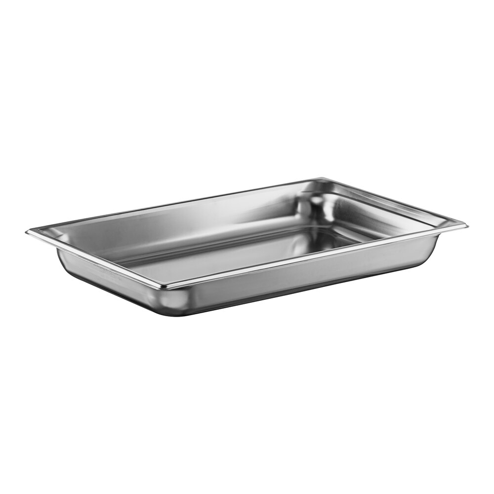 Vollrath 90022 Super Pan 3® Full Size 2 1/2" Deep Anti-Jam Stainless ...