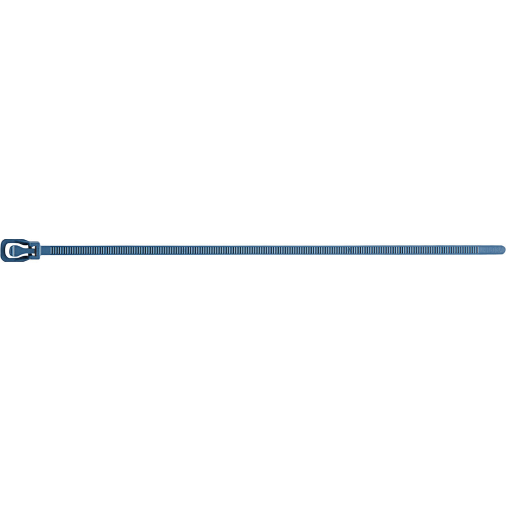 Retyz Metal Detectable EveryTie Blue 10" 50 lb. Tensile Strength (222N ...