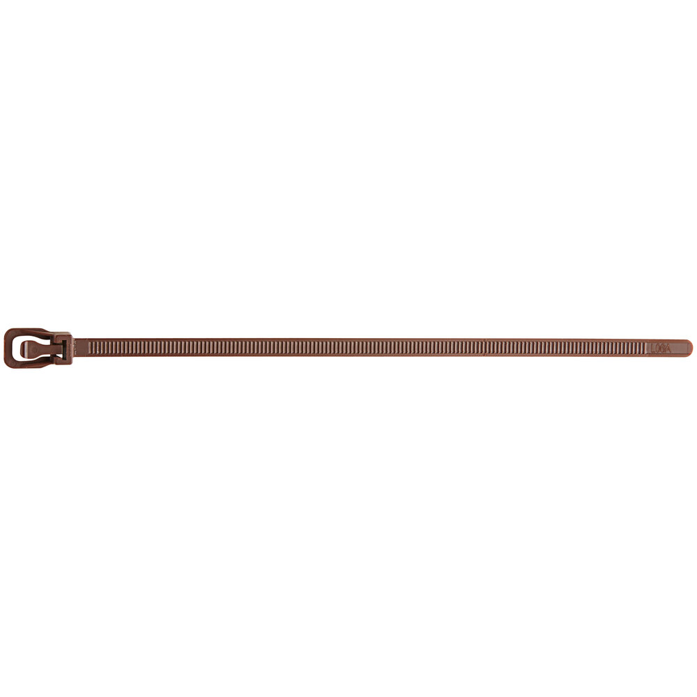 Retyz WorkTie Brown 14" 120 lb. Tensile Strength (533N), 7.6 mm Strap ...