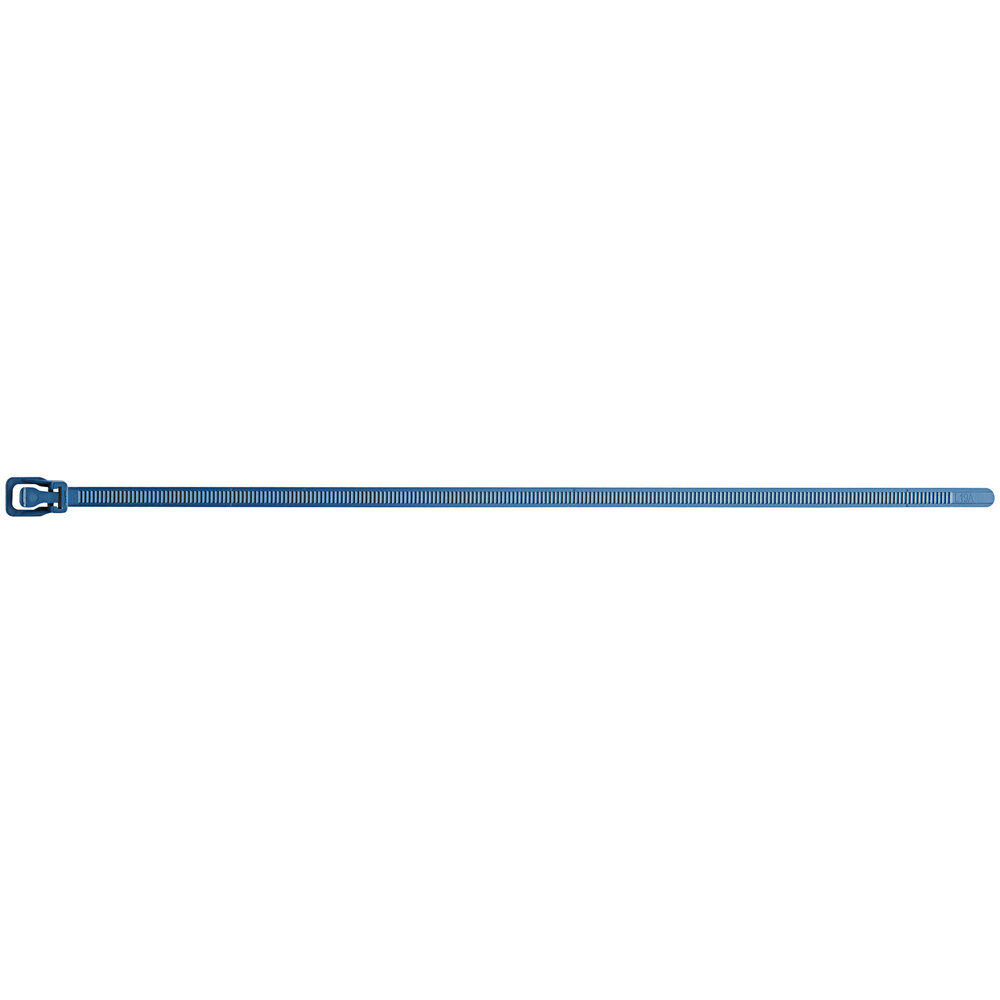 Retyz Metal Detectable EveryTie Blue 14" 50 lb. Tensile Strength (222N ...