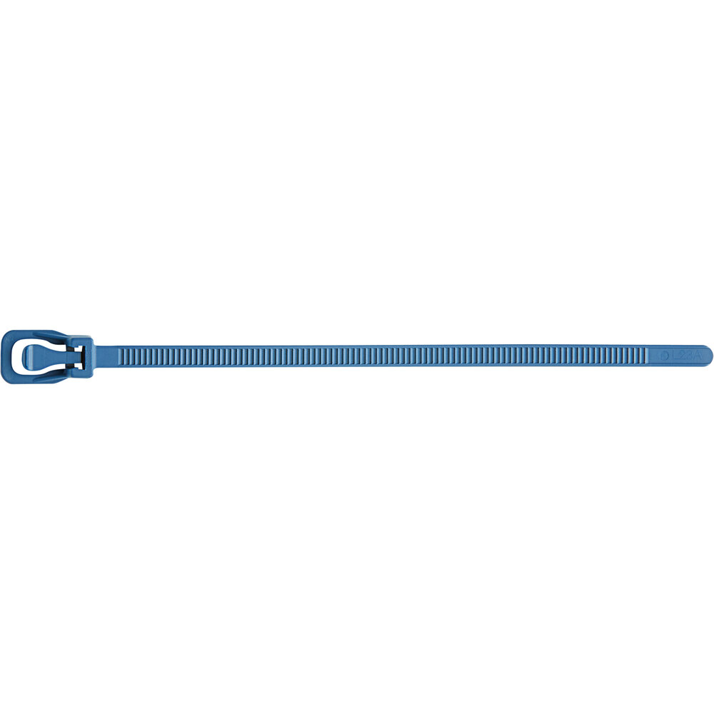 Retyz Metal Detectable EveryTie Blue 6" 50 lb. Tensile Strength (222N ...