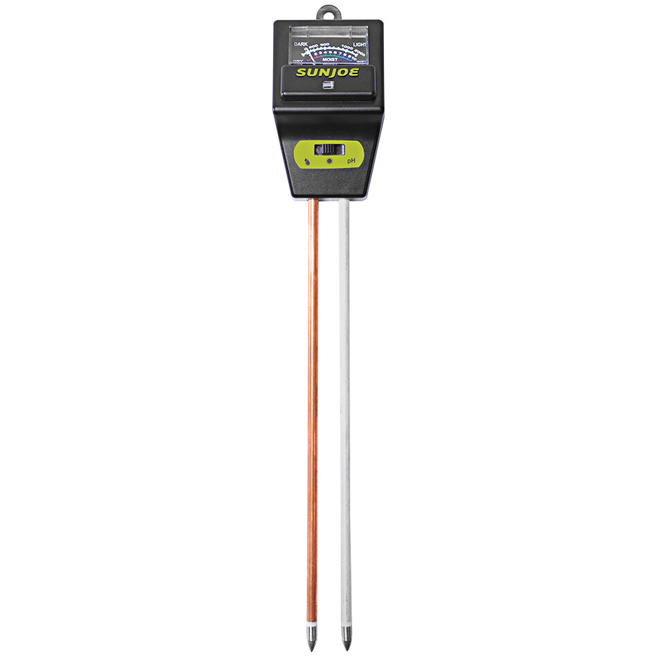 Sun Joe SJ-MMPH1 Indoor / Outdoor 3-in-1 Soil Meter