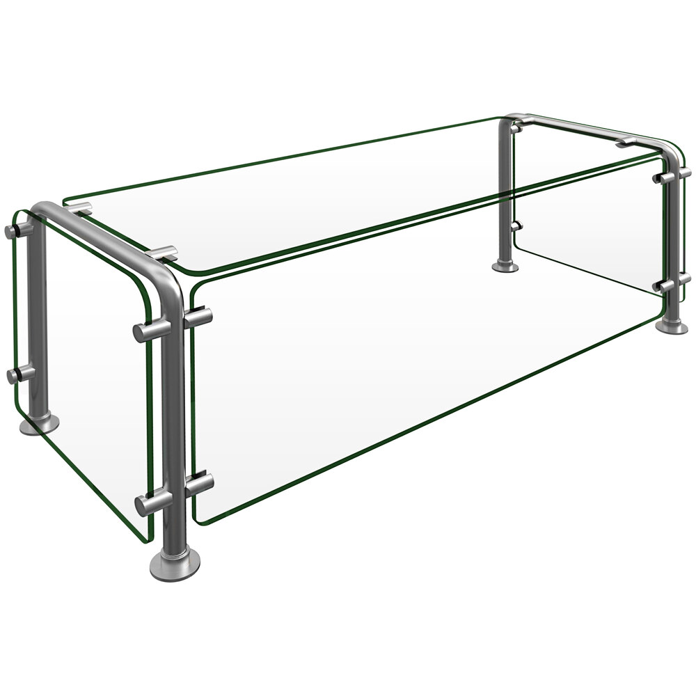 Hatco Flav-R-Shield 36" x 15" Full Service Pass-Over Sneeze Guard ED20 ...
