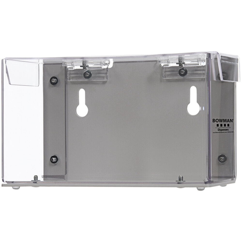 BOWMAN Dispensers Plastic Wall Mount Earloop Face Mask Bulk Dispenser ...