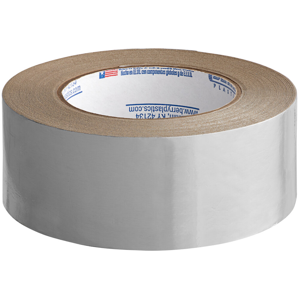Nashua Tape 1.88" x 50 Yards Plain Foil Tape with 1.5 Mil Synthetic ...