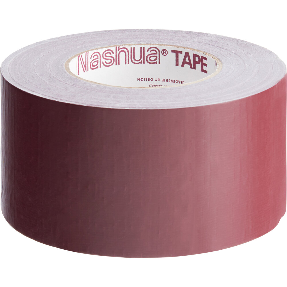 Nashua Tape 2.88" x 60 Yards 9 Mil Burgundy Duct Tape 1086912