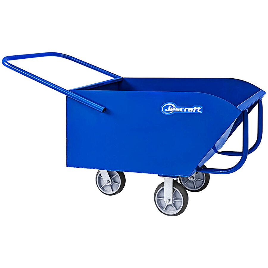 Jescraft .32 Cubic Yard 14 Gauge Steel Low Profile Chip Cart / Dump ...