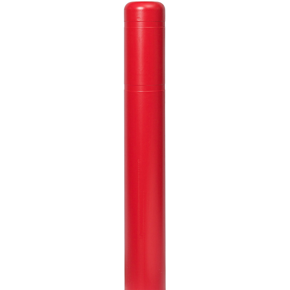 Innoplast BollardGard 7 1/8" x 60" Red Round Bollard Cover BCRT760RN