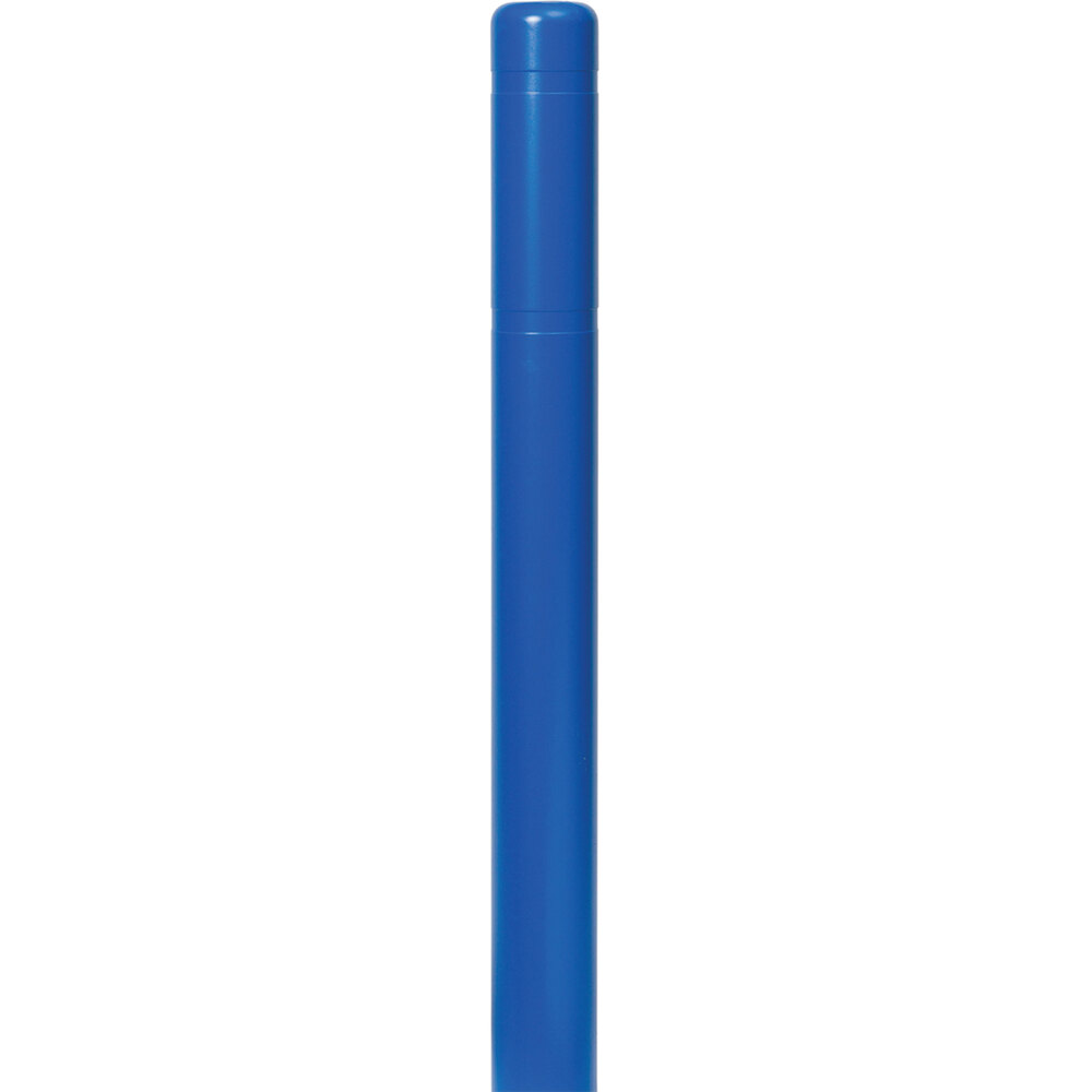 Innoplast BollardGard 4 11/16" x 64" Blue Bollard Cover BC464BN