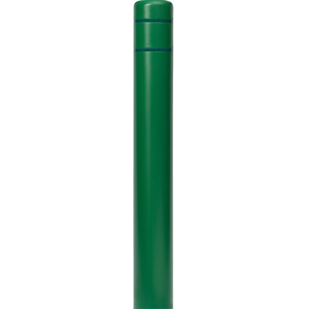 Innoplast BollardGard 9 1/8" x 72" Green Bollard Cover with Green ...