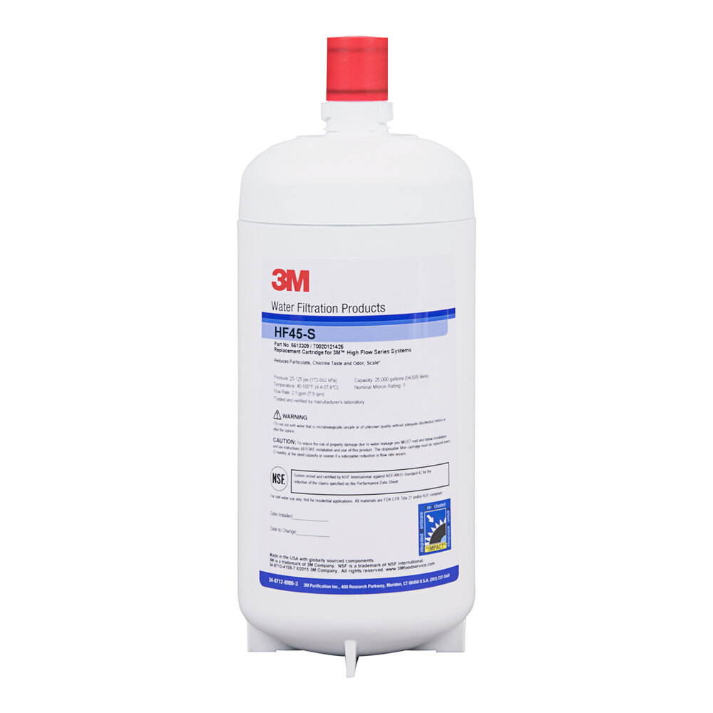 3M Water Filtration Products HF45-S Replacement Cartridge for ICE145-S ...