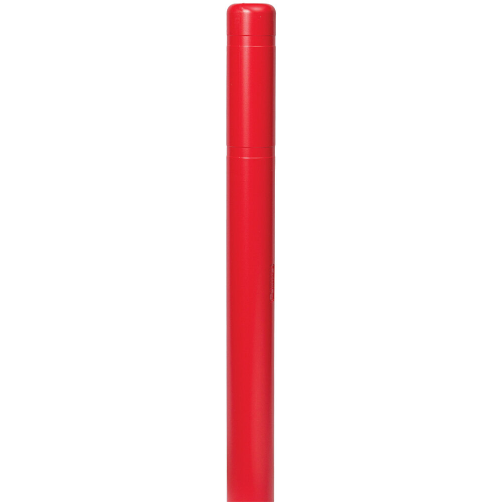 Innoplast BollardGard 4 11/16" x 52" Red Bollard Cover BC452RN