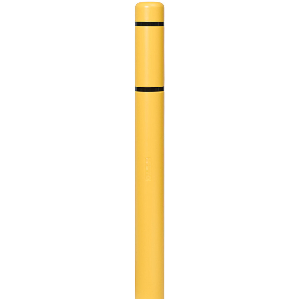 Innoplast BollardGard 4 11/16" x 64" Yellow Bollard Cover with Black ...