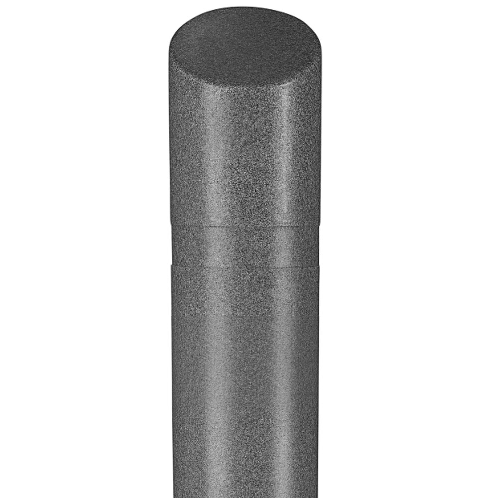Innoplast 7 1/8" x 65" Charcoal Gray Granite Decorative Slant Top ...